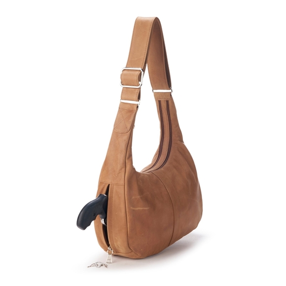 Coronado | Bags | Conceal Carry Gun Purse Coronado Leather Bison Butter ...